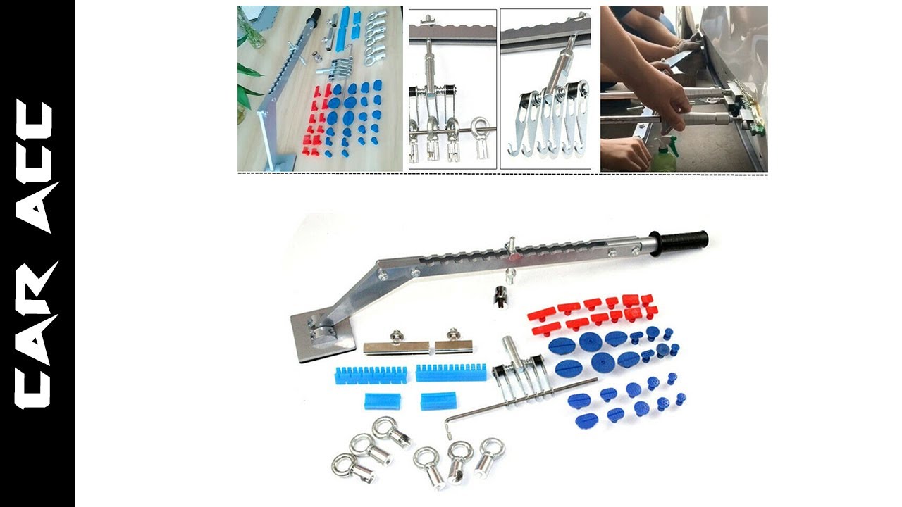 Car Dent Repair Tools Kit Bridge Puller Glue Tabs Slide Tips Accessory ...