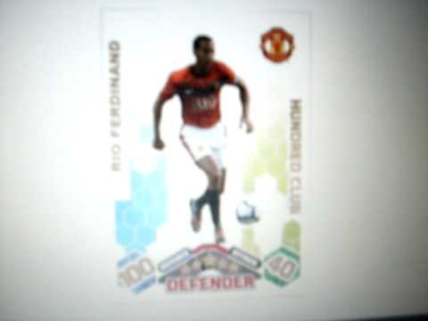 my fake match attax 09/10 - YouTube