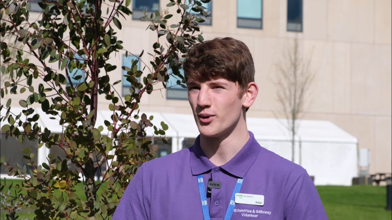 Volunteers' Week 2021 - NHS Dumfries and Galloway with Maureen and ...