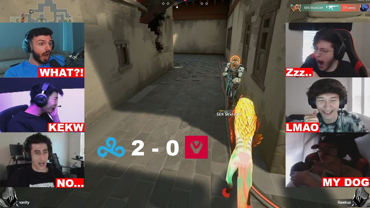 C9 VS SEN 2-0!!! Tarik Sinatraa s0m Subroza Shanks Zombs Reacts VCT ...