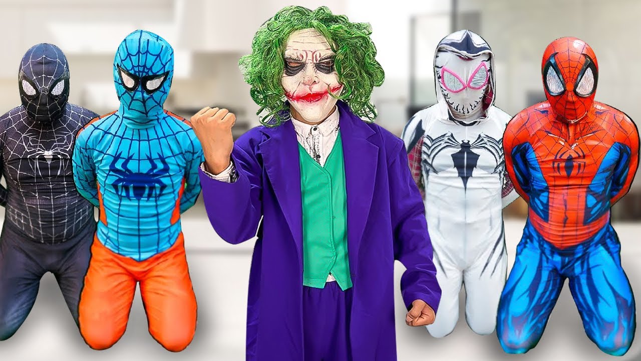 SUPERHERO's Story | Rescue Hostage From JOKER #24 ?? ( Mansion Battle ...