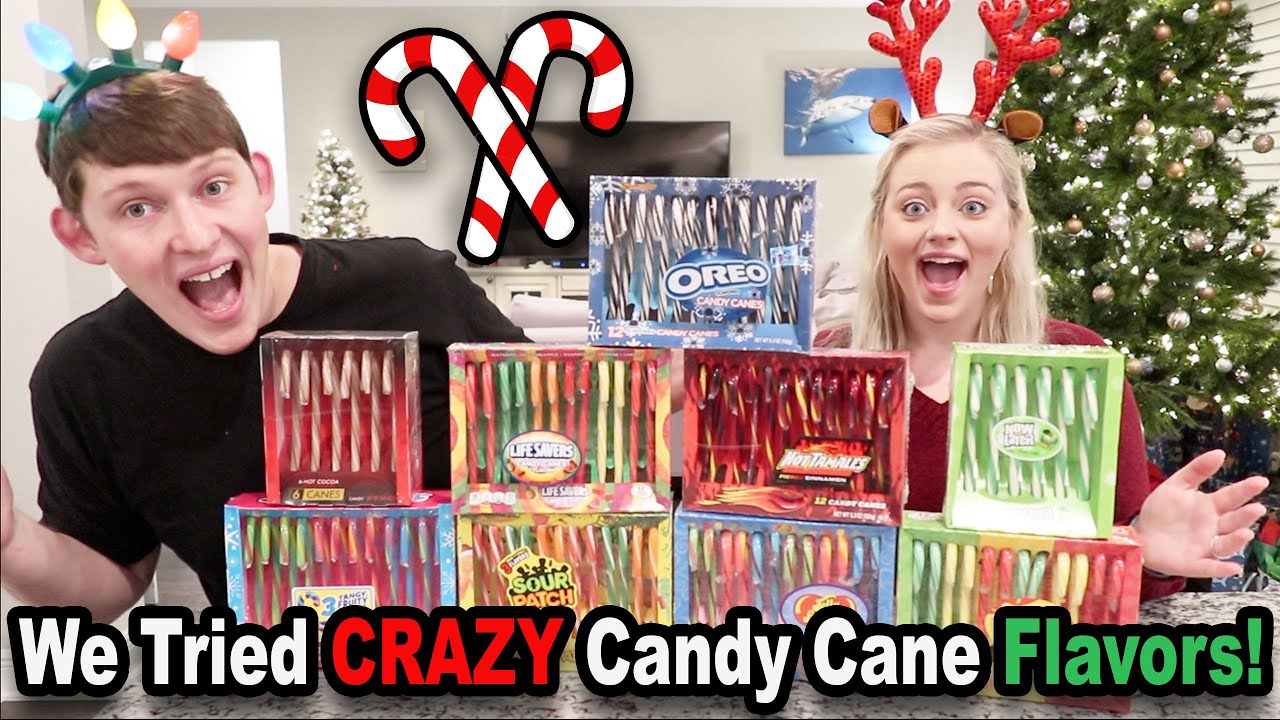 SML Tried CRAZY Candy Cane Flavors!!! - YouTube