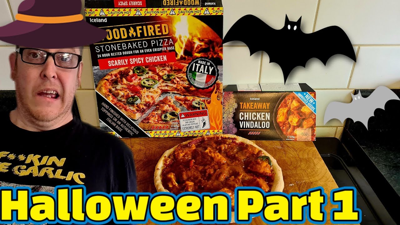 Iceland's Scarily Spicy Chicken Pizza with a Vindaloo Topping - YouTube