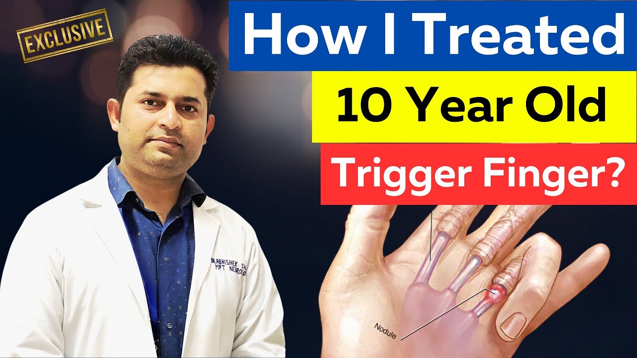 How I Treated 10 Years Old Case of Trigger Finger! Must Watch. - YouTube