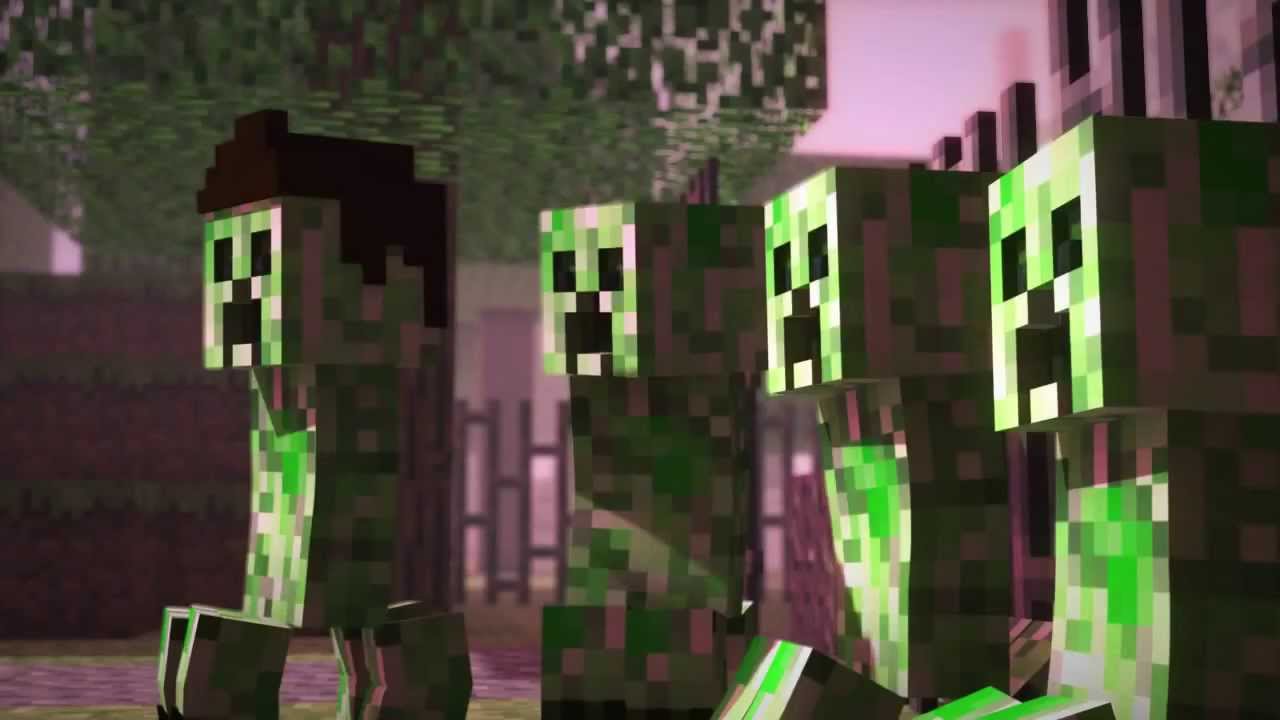 Creeper Encounter A Minecraft Animation - YouTube
