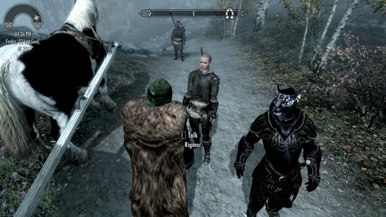 Oak and IV Skyrim Series 02 Episode 05 Inigo and Rigmor in Icicle ...