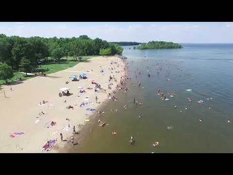 Rend Lake S Sandusky Beach - YouTube