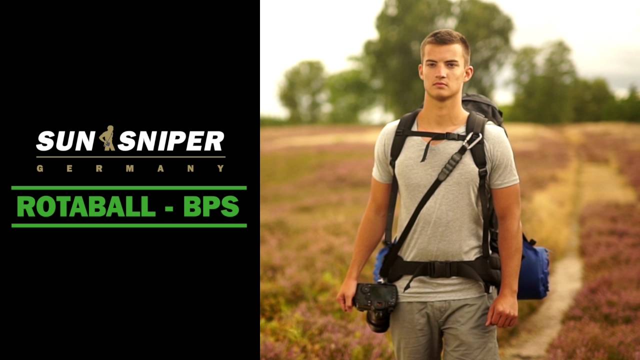 SNIPER-STRAP THE "ROTABALL-BACK-PACK-STRAP" mit ROTABALL Konnektor ...