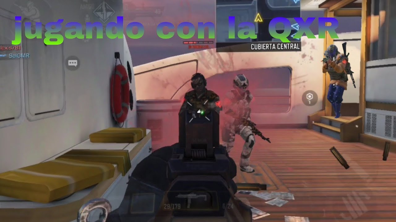 gameplay con la QXR(MP7)|COD MOBILE| - YouTube
