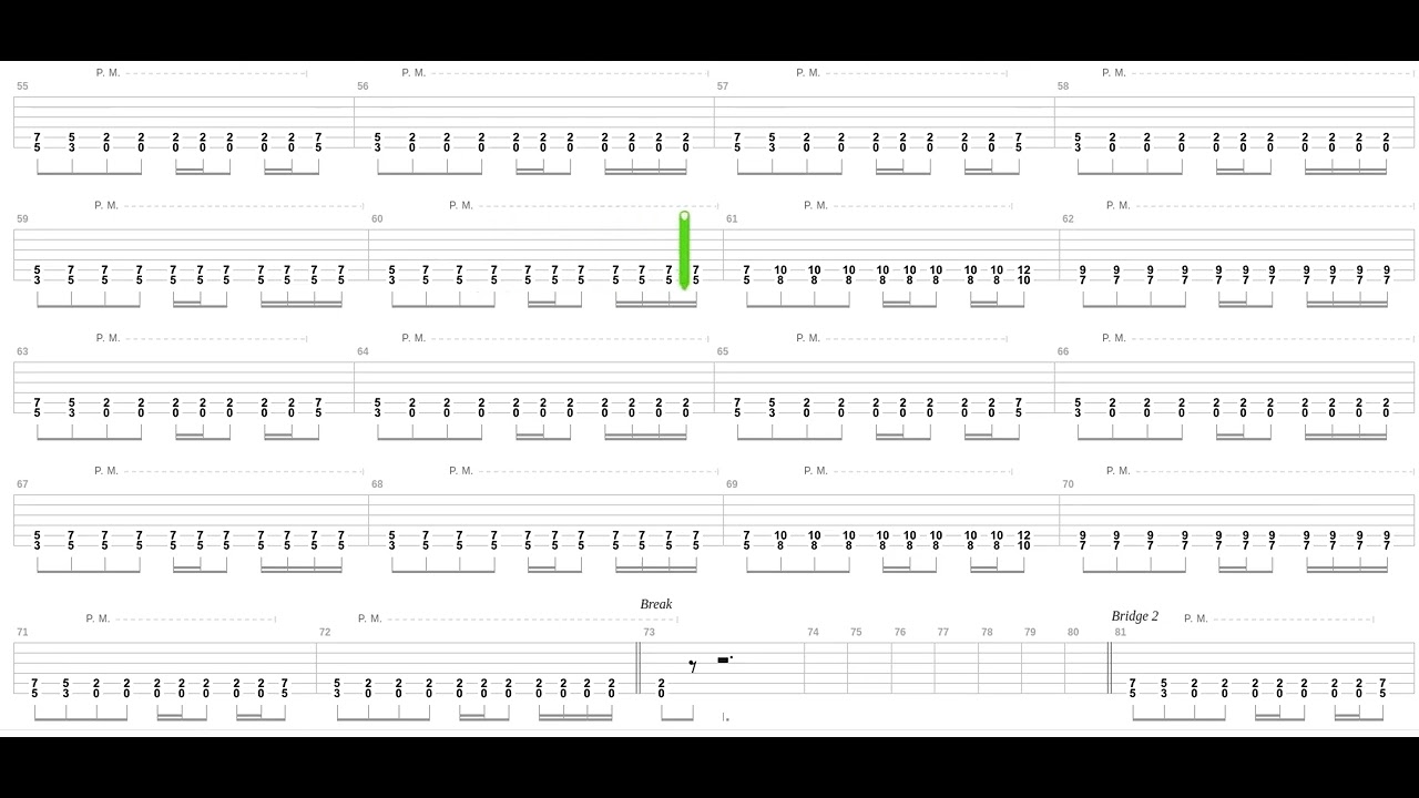 Du Hast Tab by Rammstein + Guitar only + Guitar tab - YouTube