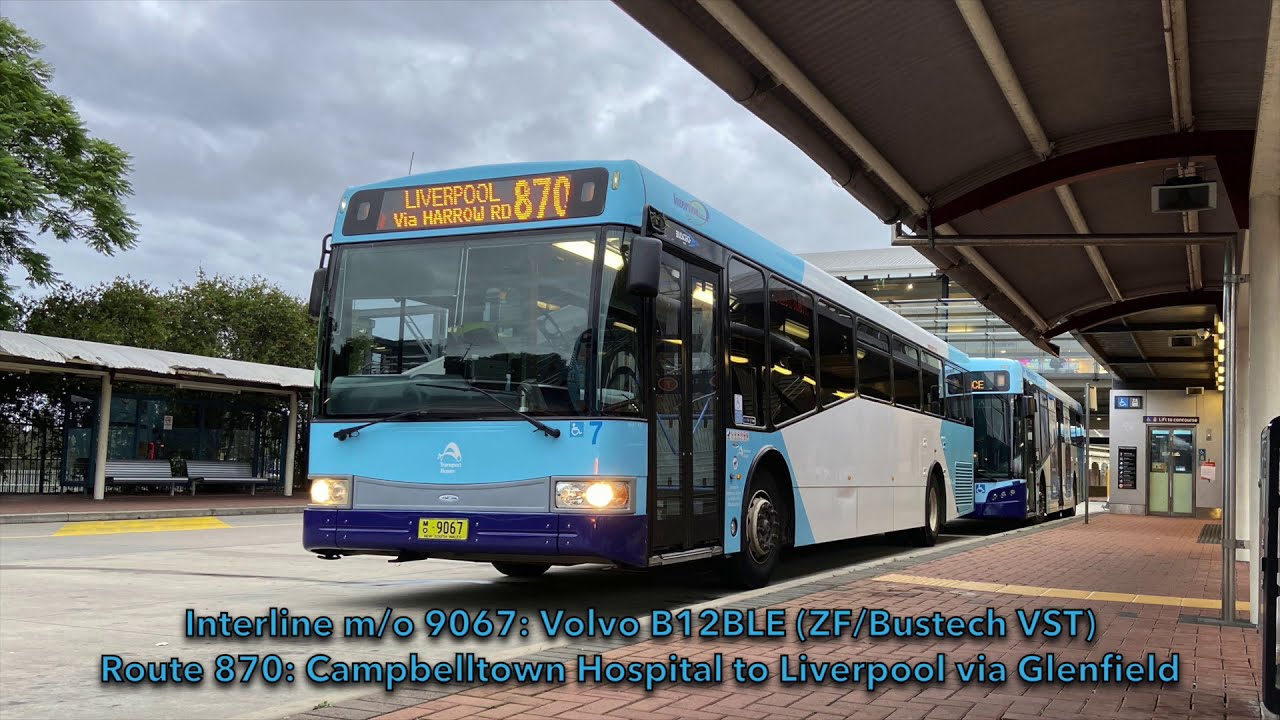 Interline m/o 9067: Volvo B12BLE (ZF/Bustech VST) - YouTube