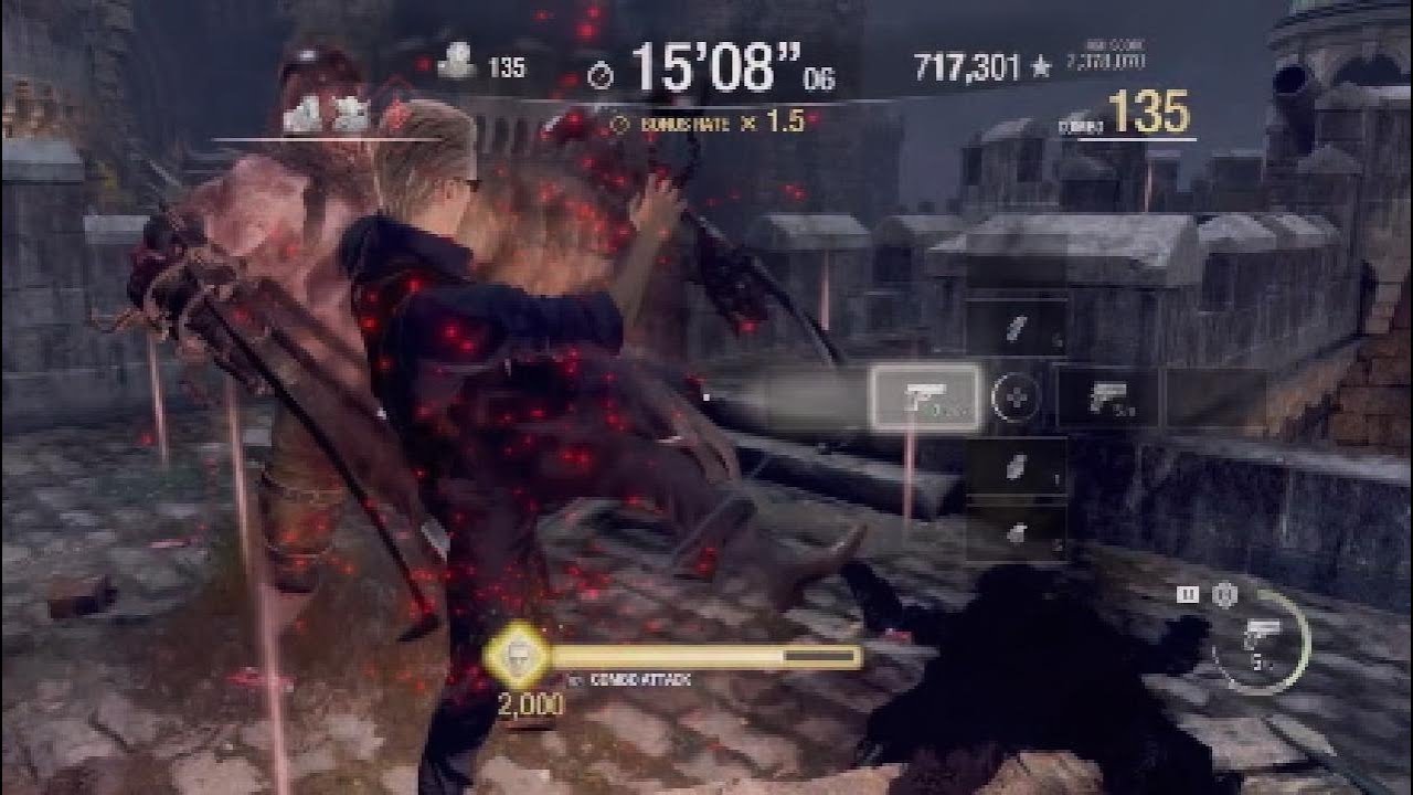 【バイオRE:4/RE4 Remake】 The Mercenaries Castle Wesker 2,394,630 - YouTube