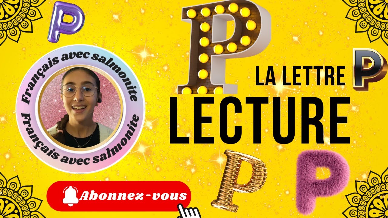 Lecture du son p en français/apprendre à lire le son p - YouTube