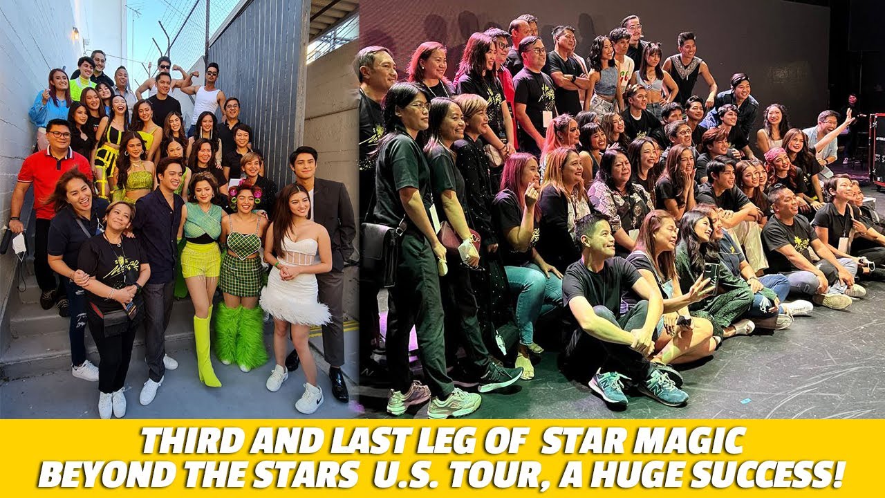 Third and last #StarMagic30BeyondTheStars U.S. tour, a huge success ...