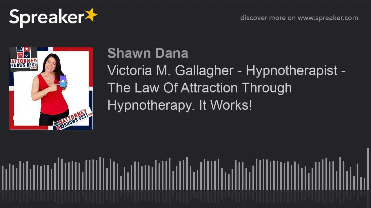 Victoria M. Gallagher - Hypnotherapist - The Law Of Attraction Through ...