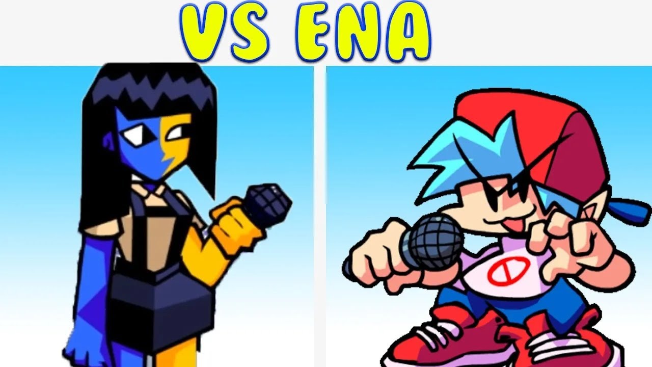 Friday Night Funkin' Vs ENA Demo release V1.0 FULL WEEK [FNF MODS ...