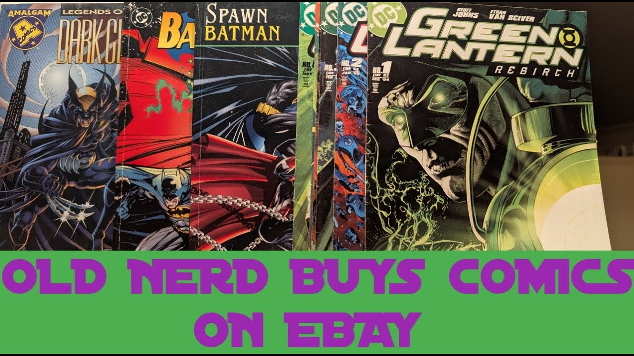 OLD NERD BUYS COMICS ON EBAY #ebayhaul - YouTube