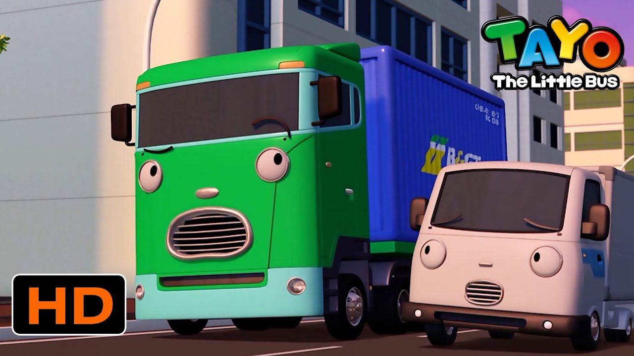Tayo English Episodes l Huge container truck, Big l Tayo Episode Club ...