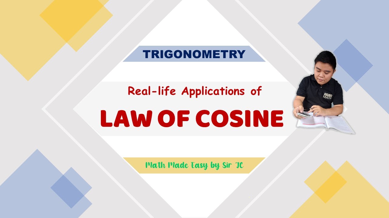  TRIGO Law Of Cosine Real Life Applications YouTube
