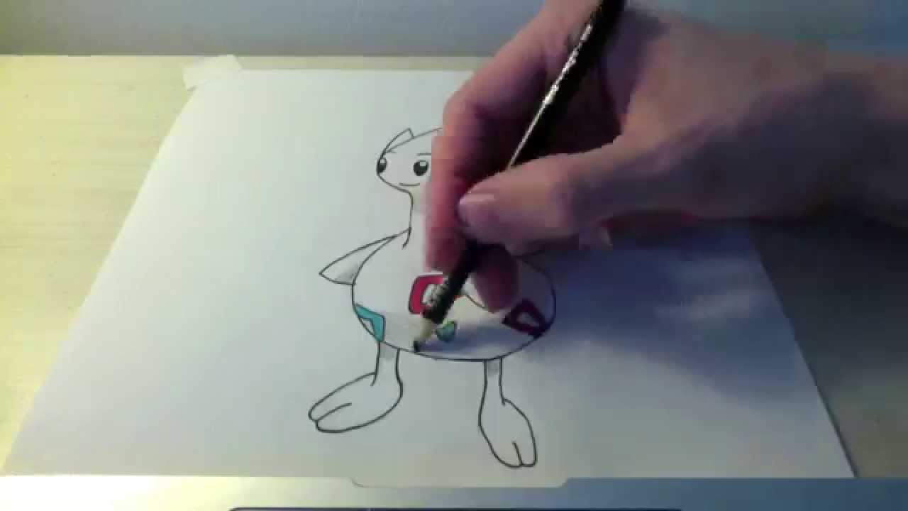 Drawing all the Pokemon: Number 176 Togetic - YouTube