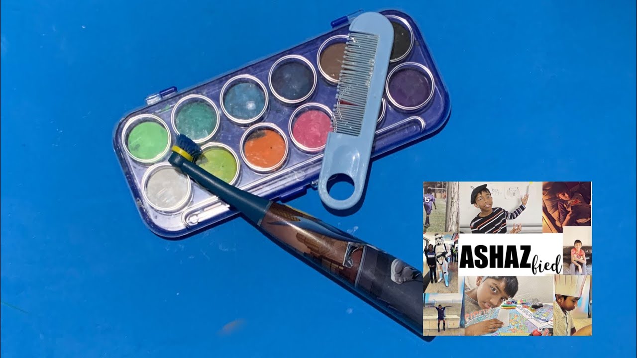 EASY WATERCOLOR TECHNIQUE #3 |LA TECNICA DE LA ACUARELAS #3 - YouTube