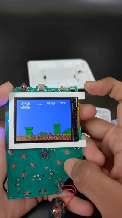 Inside the SUP 400 game box #mario #electronics #nintendo #diy #arduinouno #esp32 # ...