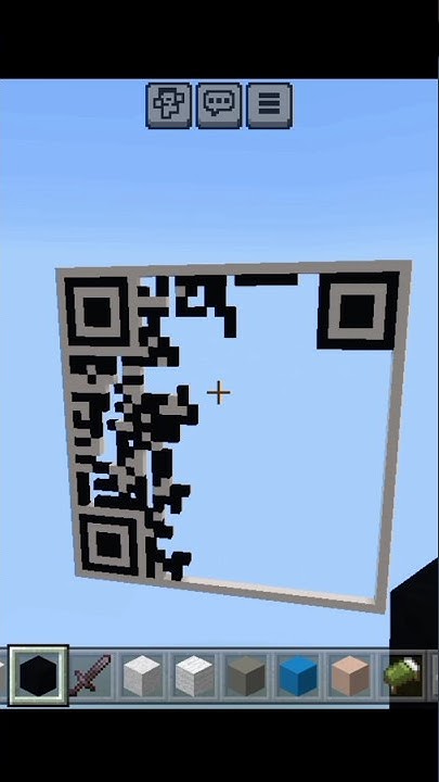 QR code build for Minecraft #minecraft #gaming #trending #shortsfeed # ...