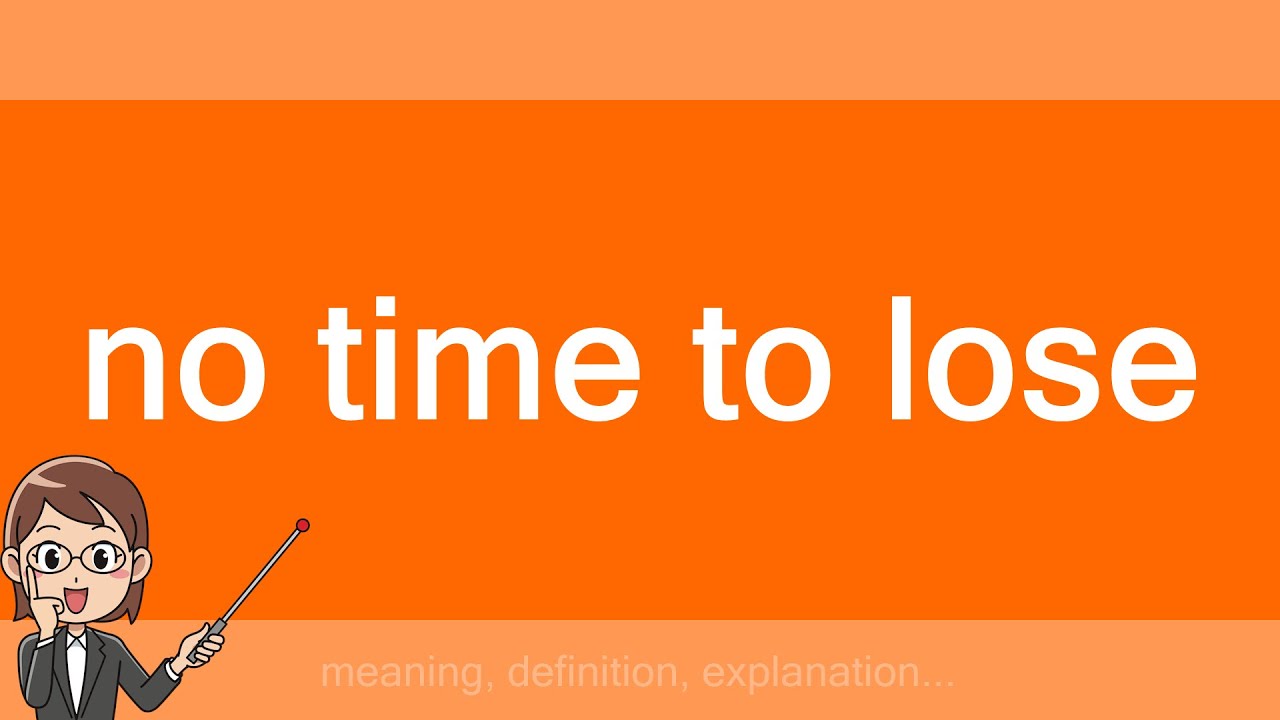 No Time To Lose YouTube no-time-to-lose-youtube