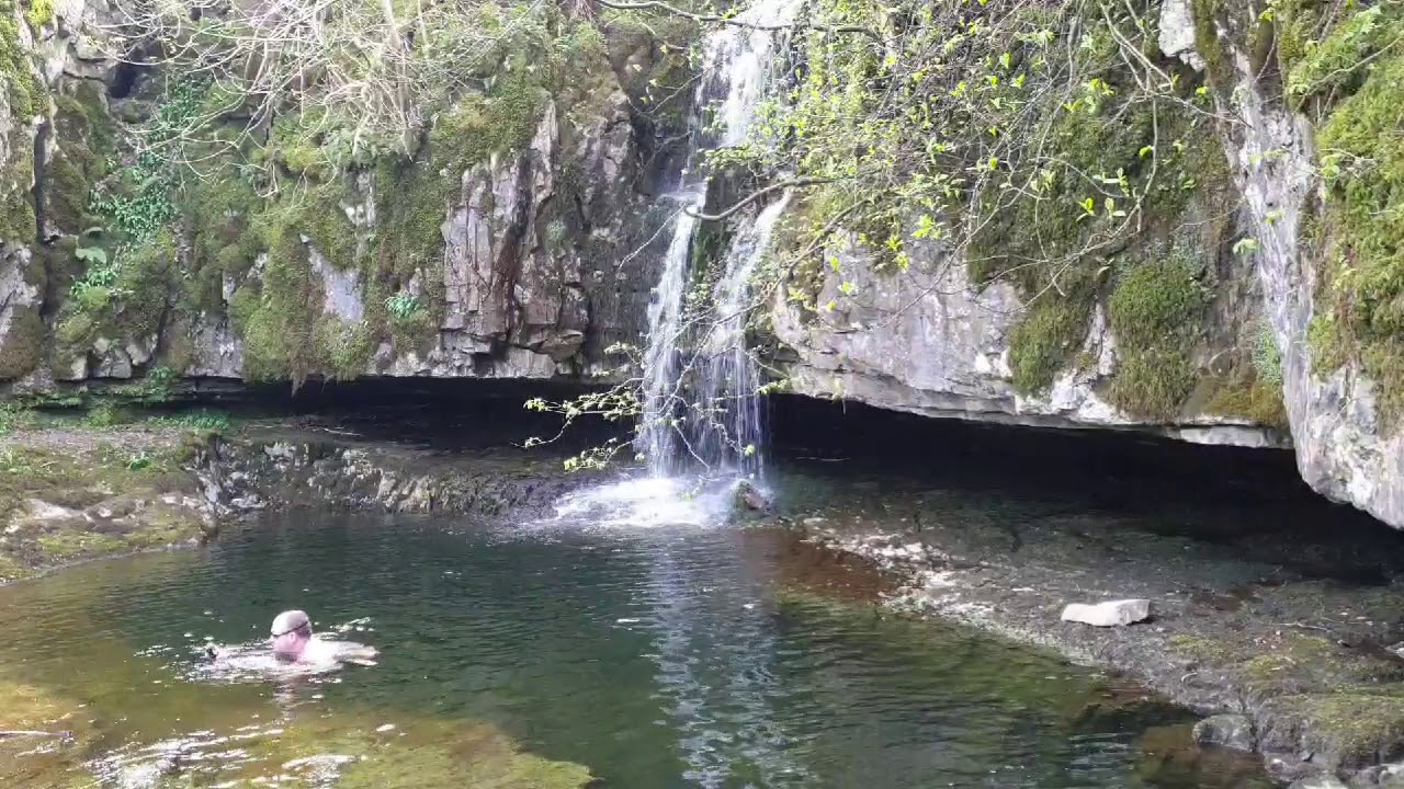 Wild swimming Gastack Beck and The Eel Pool SwimTrip Part 5 - YouTube