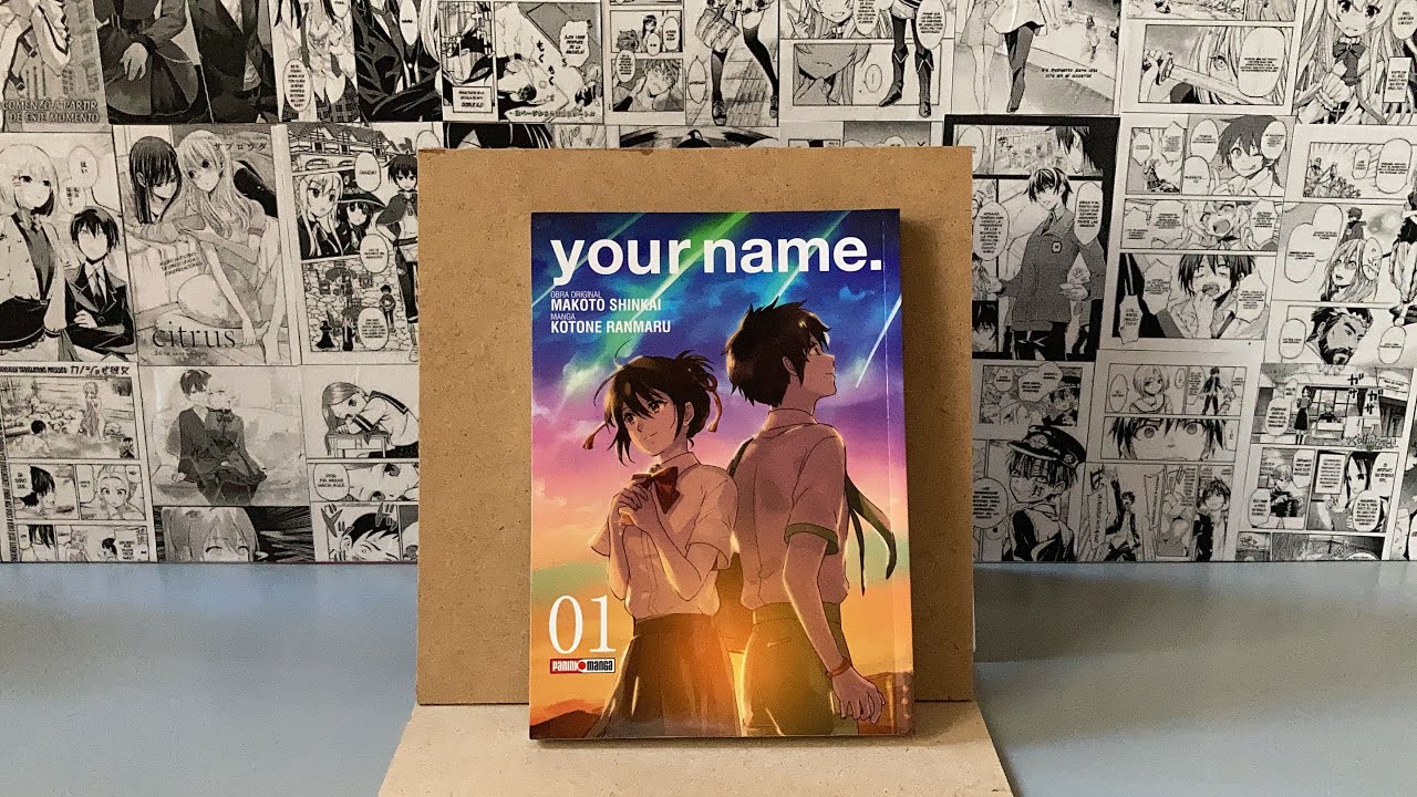 Your Name Tomo 1 Editorial Panini - YouTube