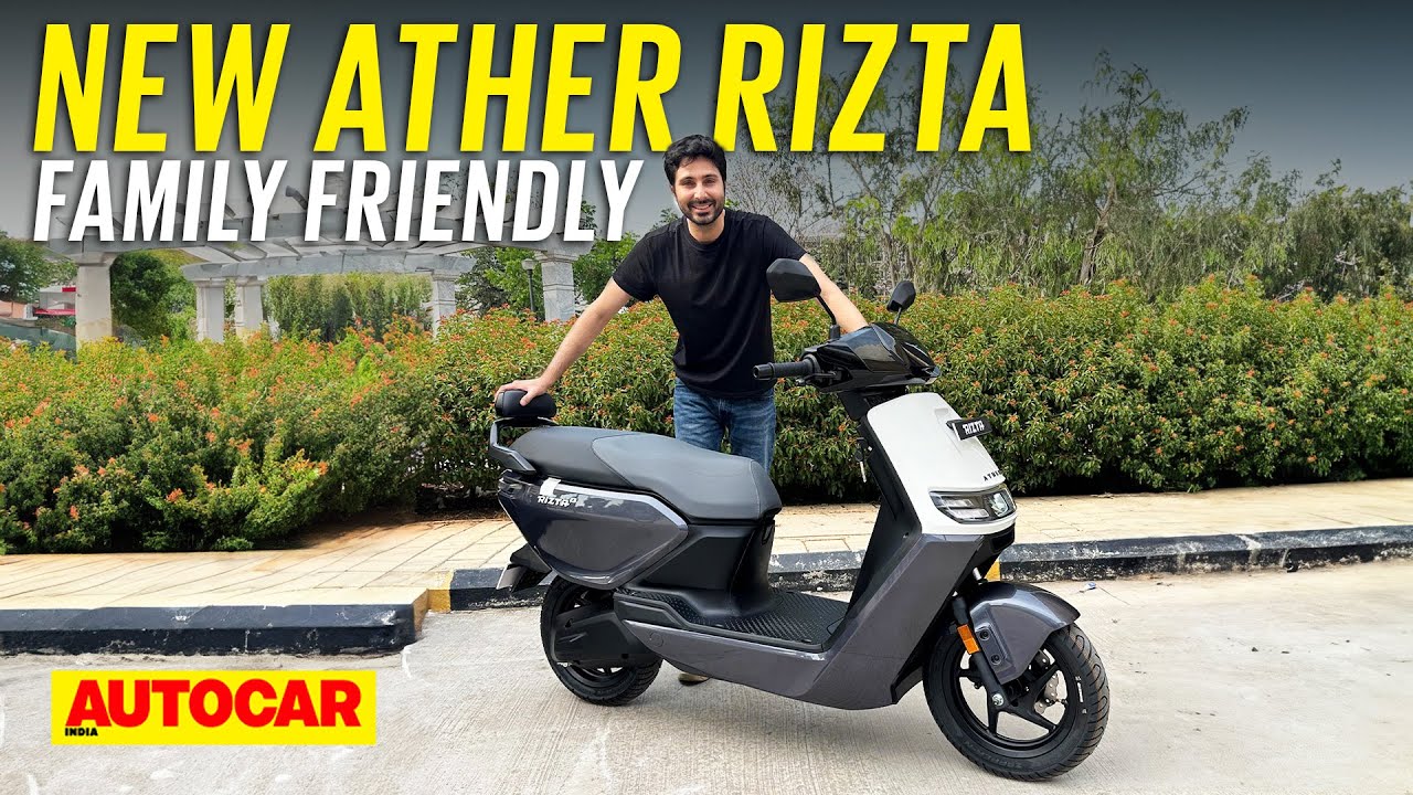Ather Rizta - Ather goes mainstream | Price, specs, smart helmet ...