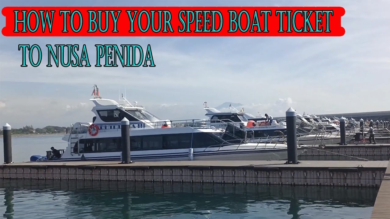 150k one-way SPEED BOAT SANUR BALI TO NUSA PENIDA ISLAND ~ Bali Tourism ...