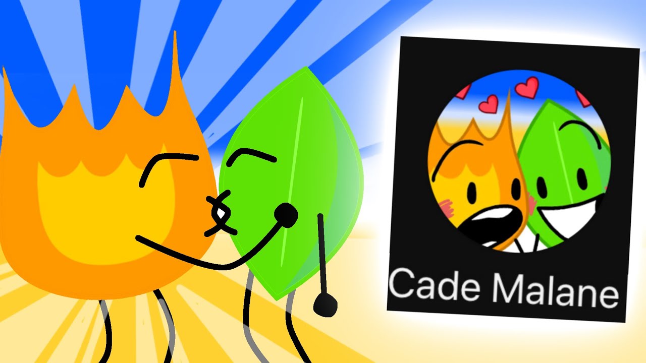 Leafy and firey kissing in cade malane’s video - YouTube