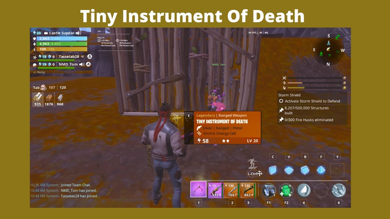 Tiny Instrument Of Death Gun Overview (STW) - Sub & Like - YouTube