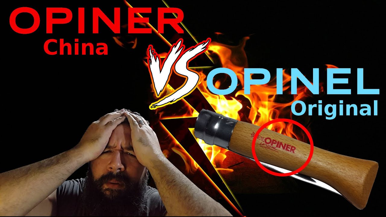 "Opiner" china Vs Opinel original - YouTube