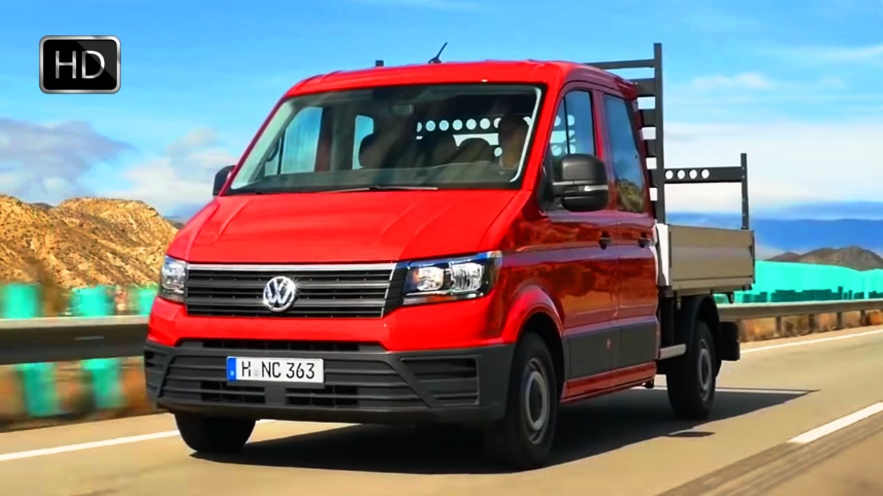 2017 Volkswagen Crafter Double Cab Exterior Design Overview & Driving ...