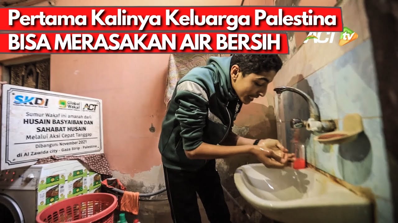 TUKANG GALI SUMUR DI PALESTINA: Sumur Ini Punya Orang Indonesia! - YouTube