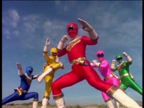 Power Ranger Zeo | Primera transformación y batalla - YouTube