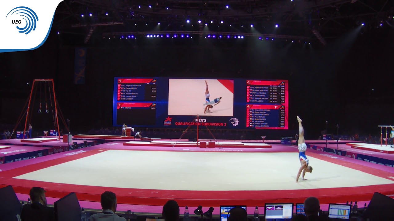 Valgard REINHARDSSON (ISL) - 2018 Artistic Gymnastics Europeans ...