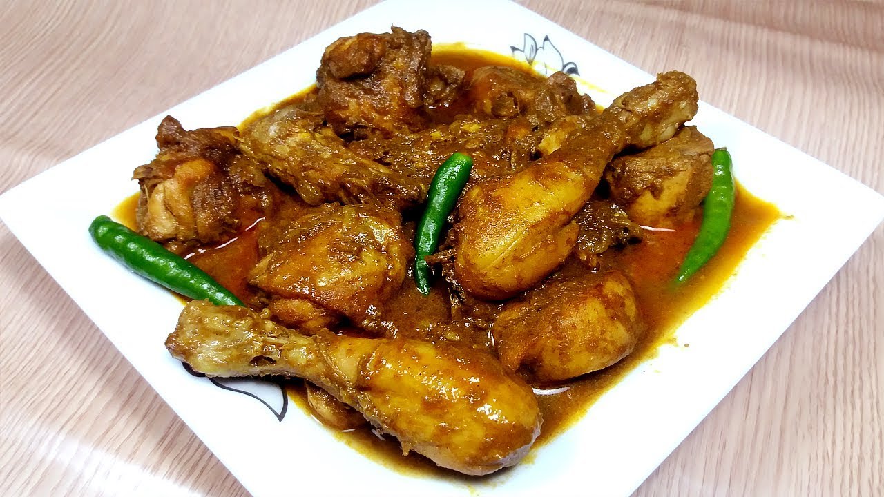 রাধুনি মশলা দিয়ে মুরগী রান্না - সহজ মুরগী রান্নার রেসিপি - Murgi ...