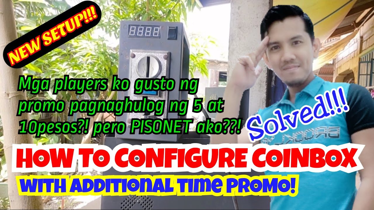 COINBOX CONFIGURATION WITH TIME PROMO TUTORIAL | PAANO MAGSETUP NG ...