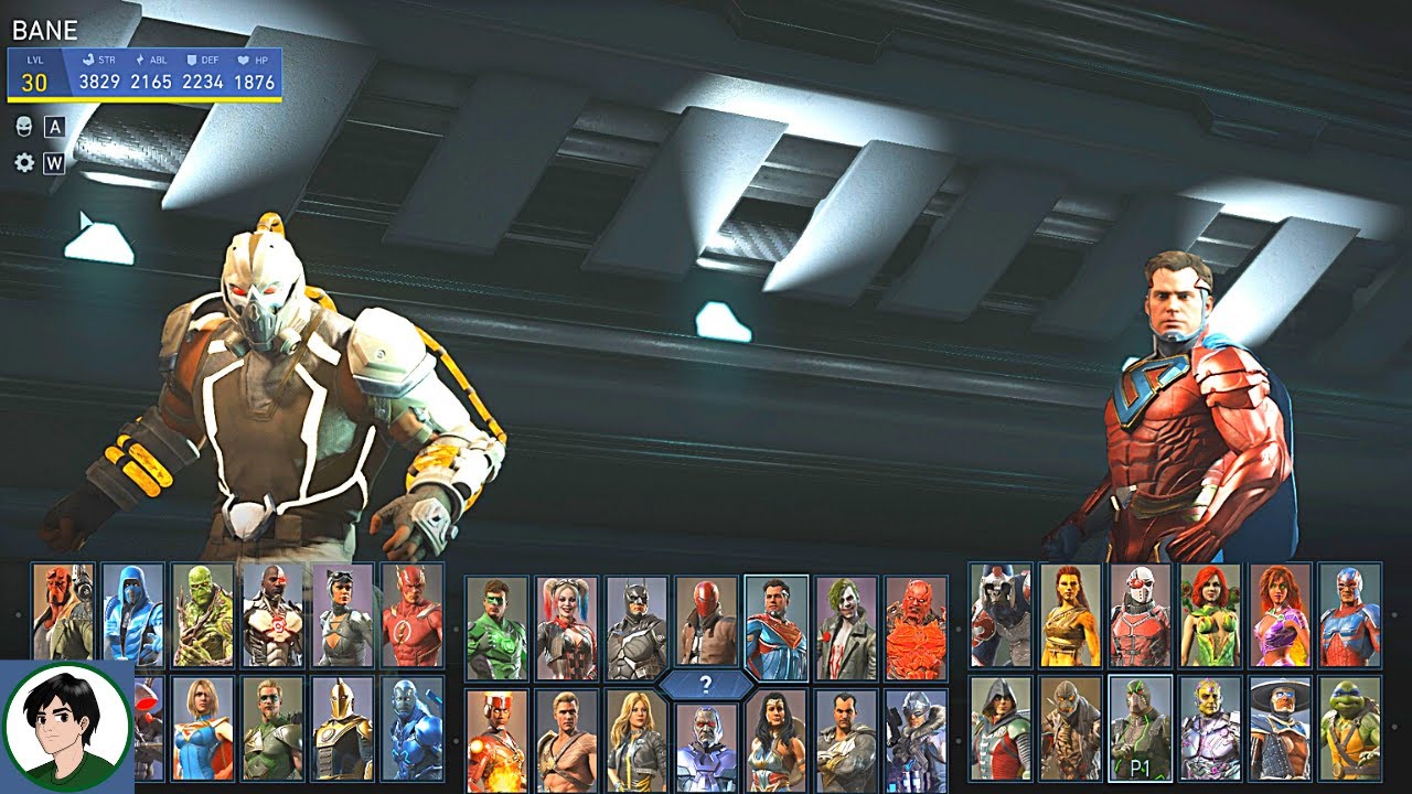 Injustice 2 - Different Select Screen Style (Camera Mod) - YouTube