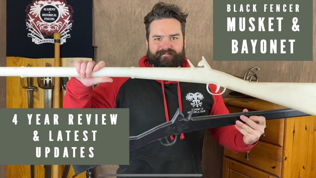 Black Fencer 1816 Musket & Bayonet - Full Review and Updates! - YouTube