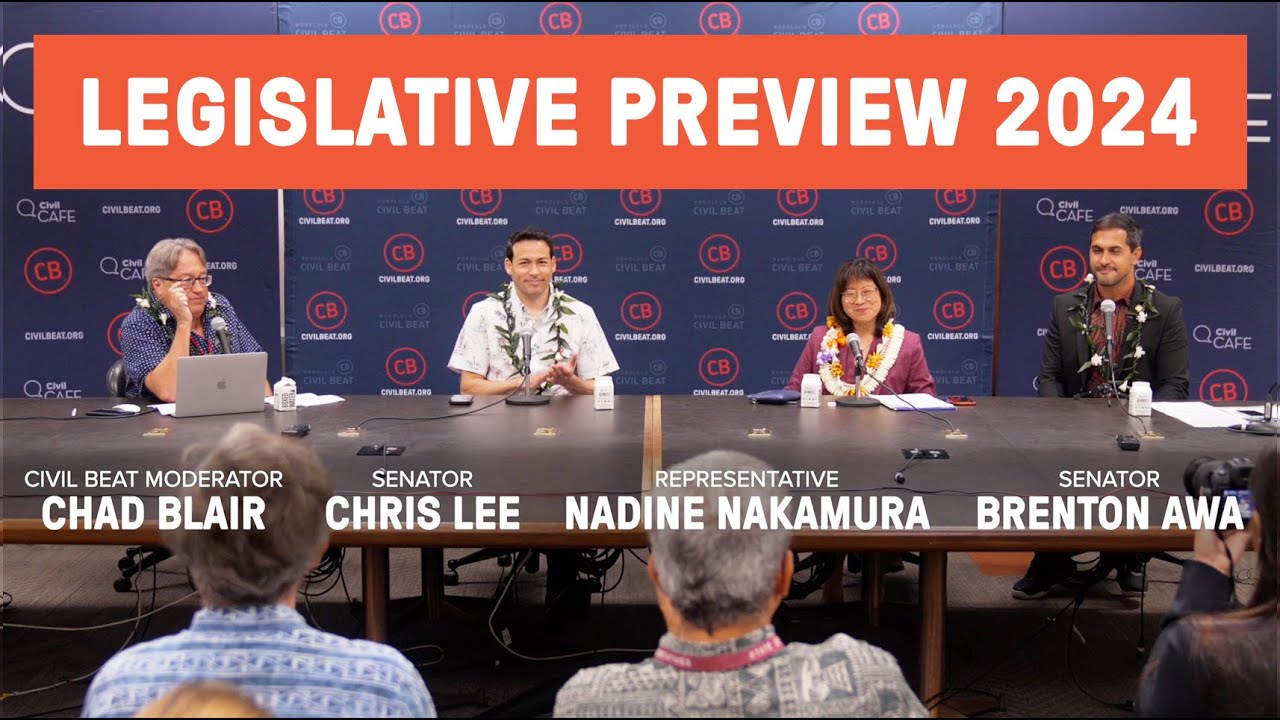 Hawaii Lawmakers Share Expectations for 2024 Legislature - YouTube