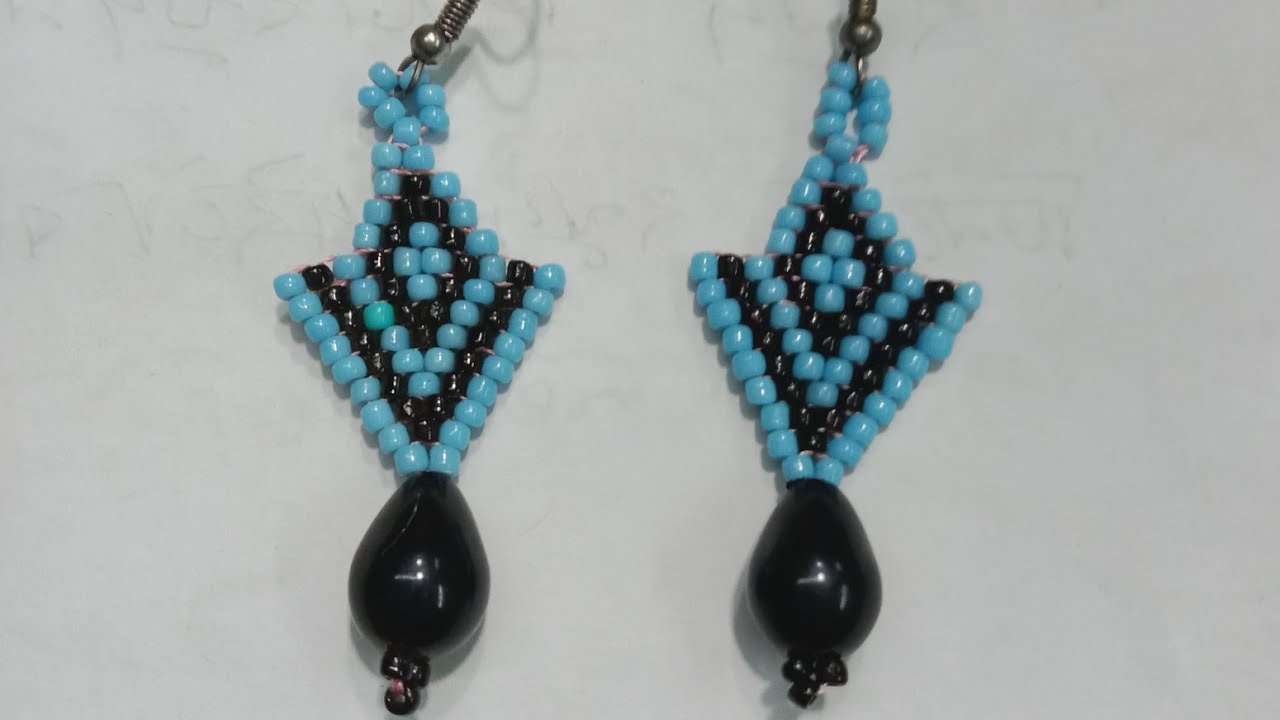 🌺🌺 step by step jewelry making tutorial/ earrings - YouTube