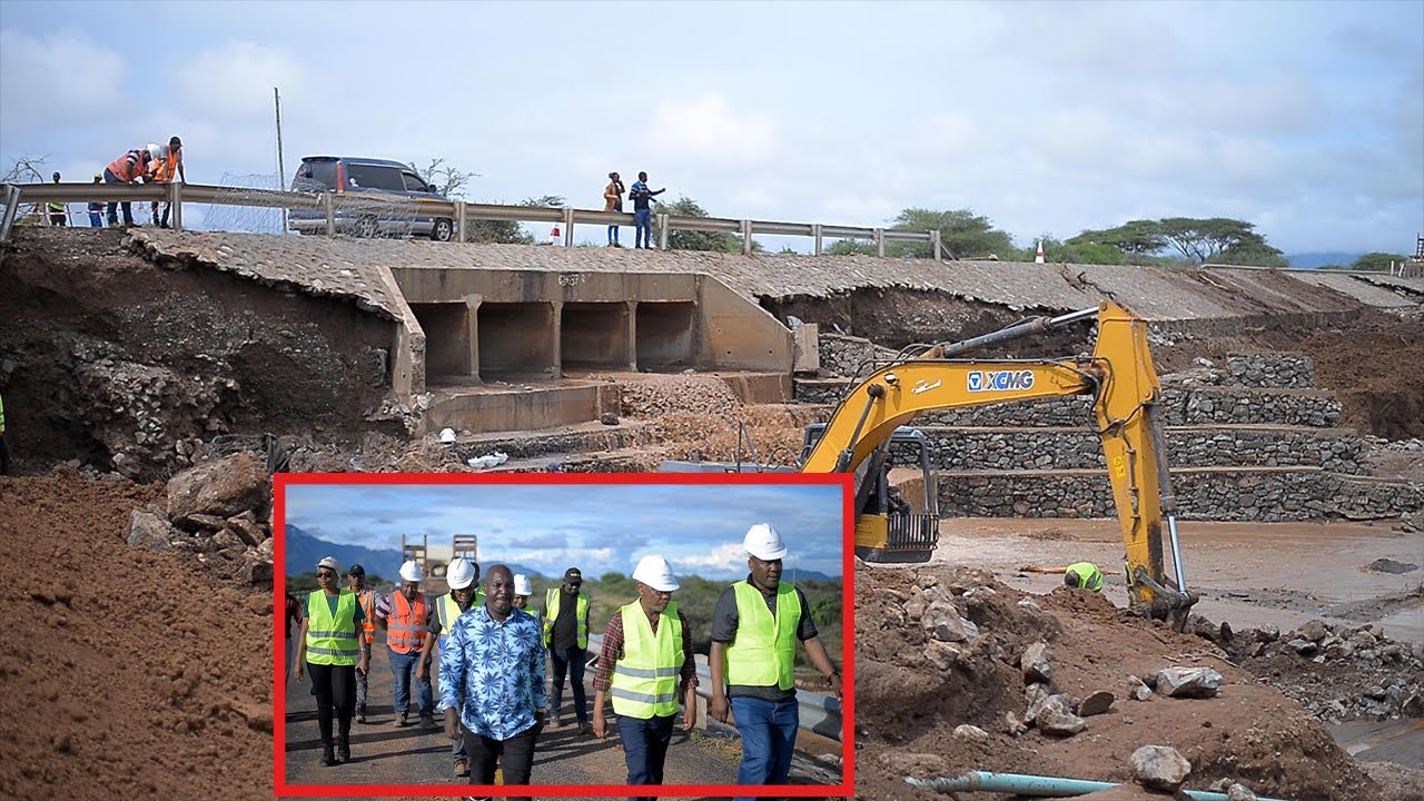DARAJA LAKUUNGANISHA TANZANIA NA KENYA LAHARIBIKA VIBAYA, TANROAD ...