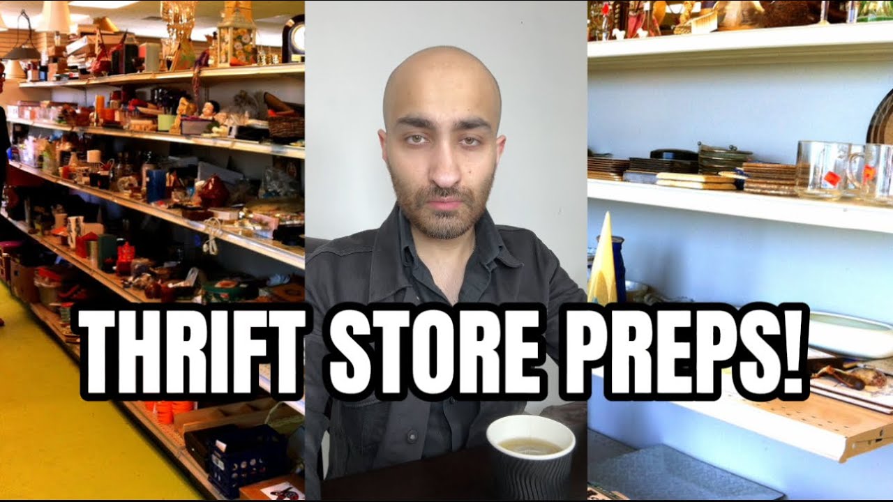 Thrift Store Prepping & Survival Items - YouTube