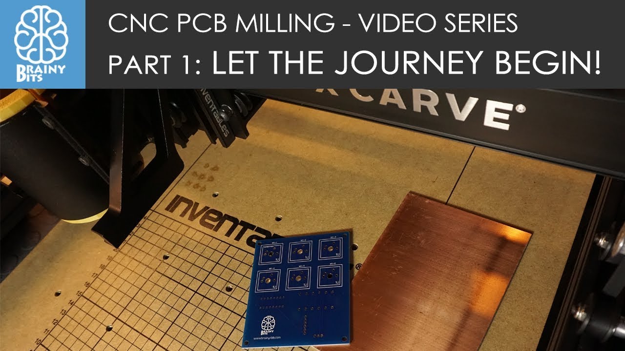 CNC PCB Milling! Part 1: Let the Journey begin! - YouTube