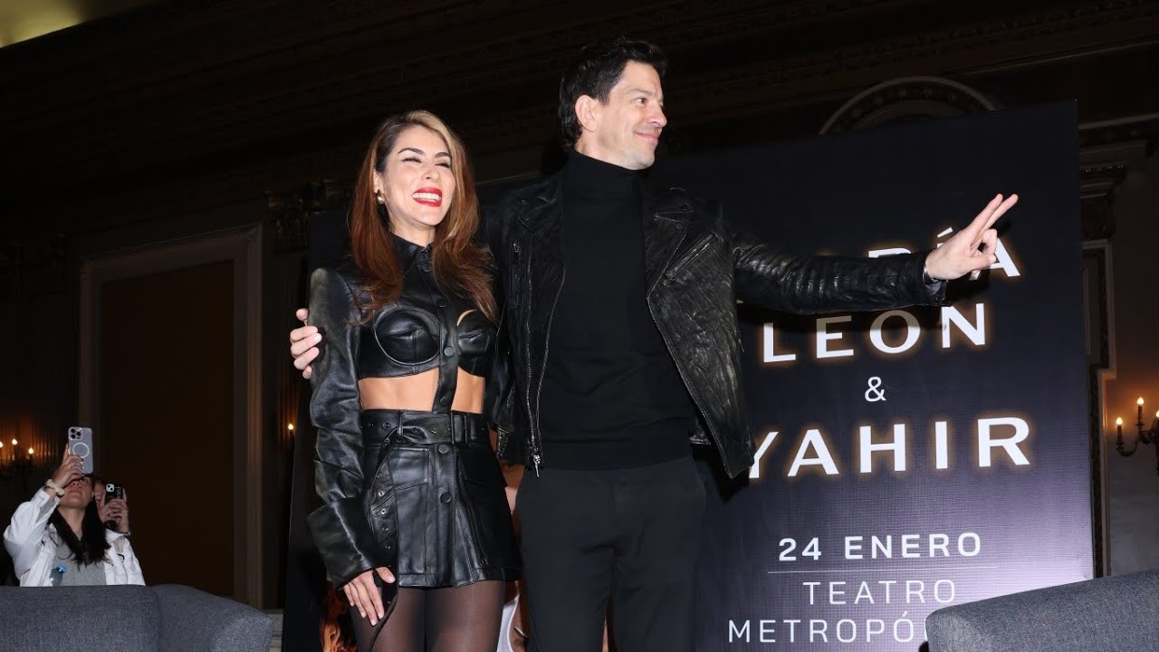 María León y Yahir [Fuego / Conferencia de Prensa] - YouTube