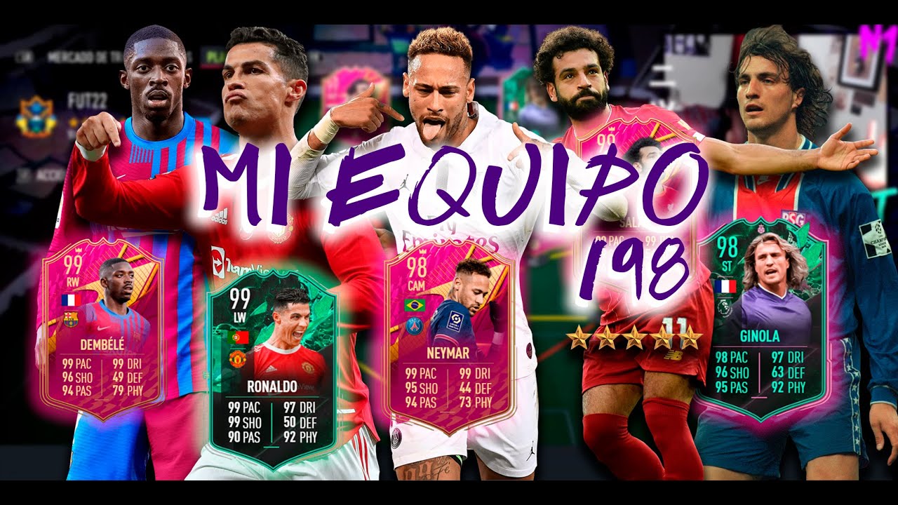 ASÍ terminó MI EQUIPO en FIFA 22 ULTIMATE TEAM | 198 DE GRL?? - YouTube